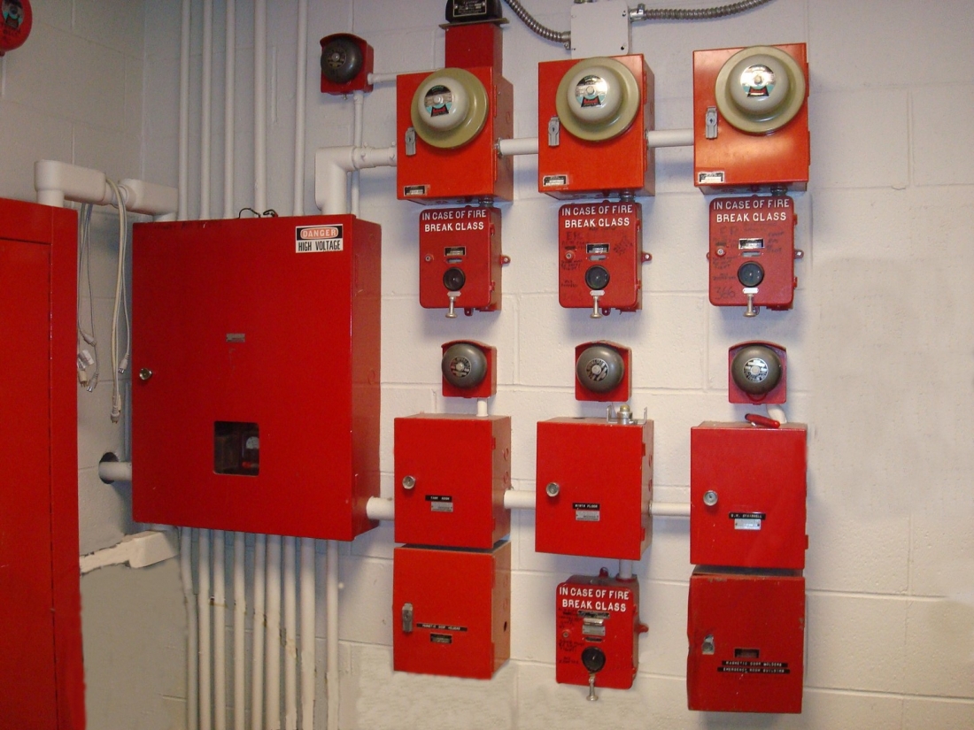 Old School Fire Alarms – Fire Alarm Control Panels